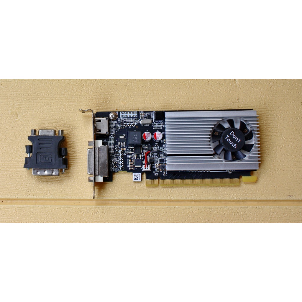 Jual VGA NVIDIA GT 730 64BIT DDR3 2GB LP SFF BRAKET PENDEK BISA GAME ONLINE MURMER UEFI OK ...