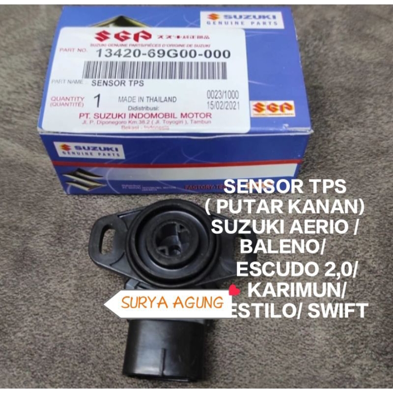 Jual SENSOR TPS ( PUTAR KANANNYA) MOBIL SUZUKI AERIO / SWIFT / BALENO ...