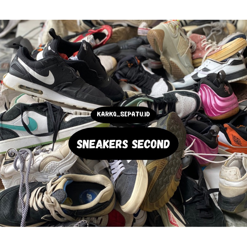 Jual SNEAKERS OBRAL 90k • Sepatu Sneakers Mantan • thrift ...