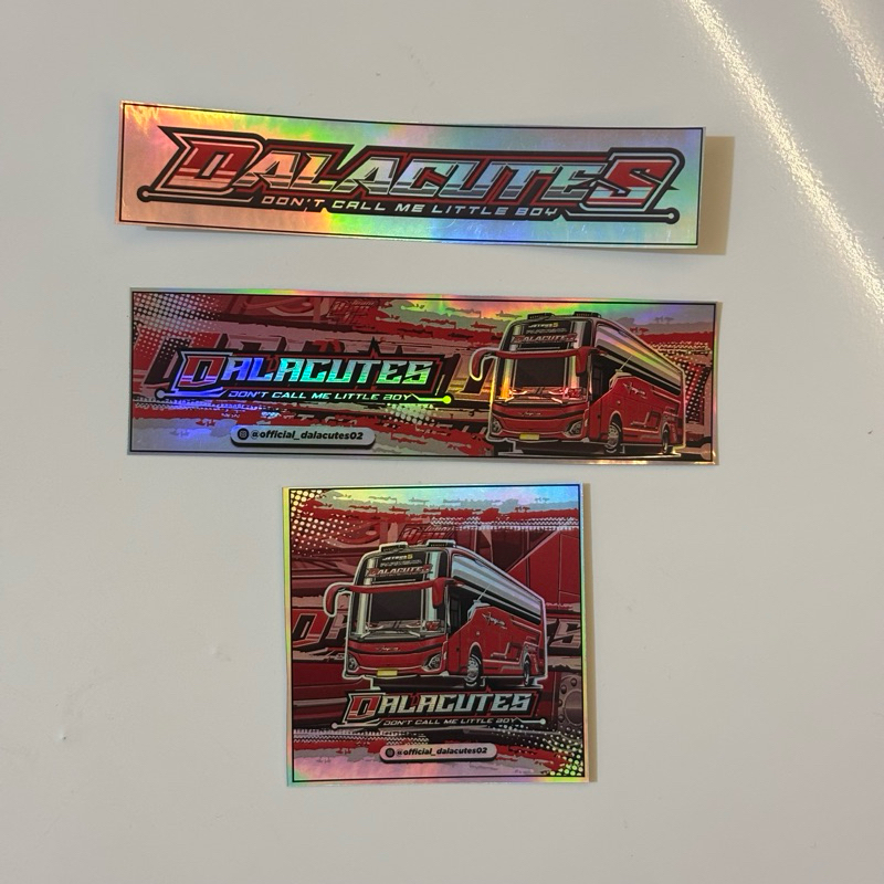 Jual STIKER BUS ARTIS DALACUTES di TOKO KAK ULIL | Shopee Indonesia