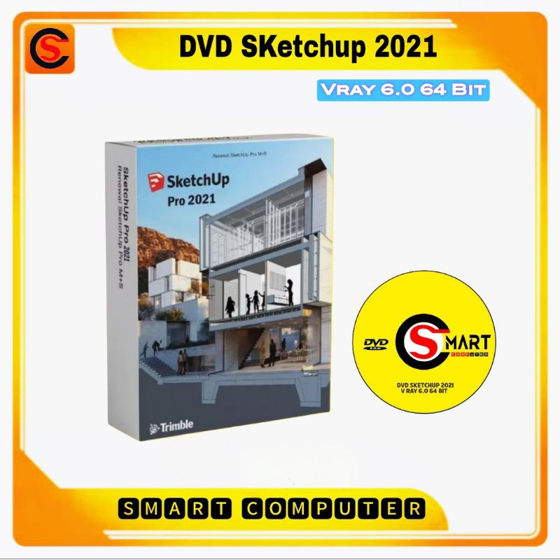 Jual Cd/Dvd Sketchup 2021 Vray 6.0 64 bit | Shopee Indonesia