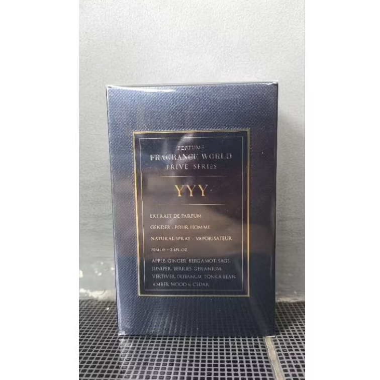 Jual Fragrance World YYY Extrait de Parfum 70ML BNIB SEGEL (NEW BATCH ...