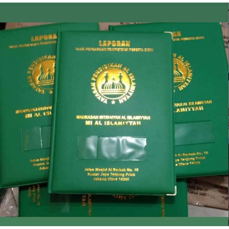 Jual MAP IJAZAH DAN SAMPUL RAPORT ISI 20 +SIKU | Shopee Indonesia