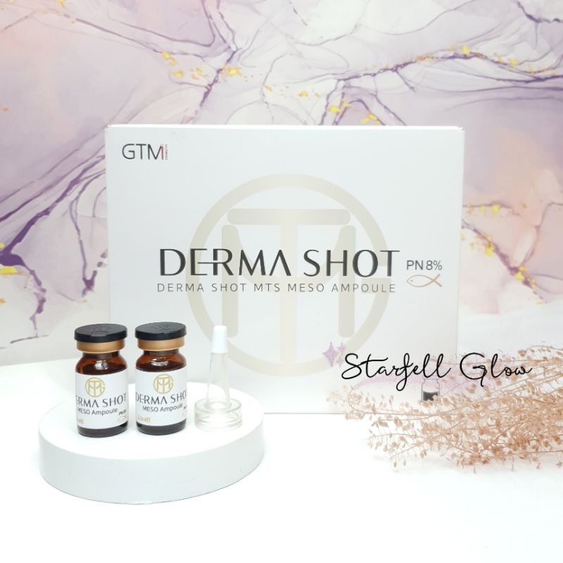 Jual DERMA SHOT MTS Salmon DNA PN 8% + HA Meso Ampoule Whitening Skin ...