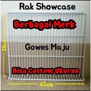 Jual Ambalan Showcase Rak Kulkas Rak Showcase Rak Chiller Rak Freezer ...