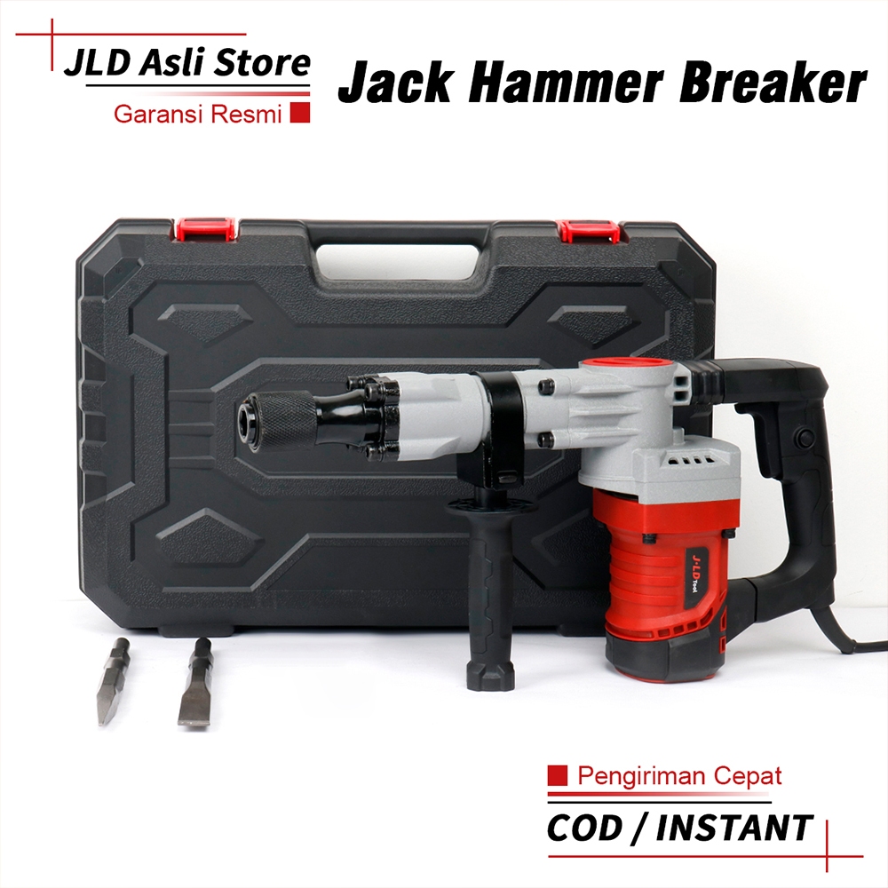 Jual JLD Jack Hammer Drill Bor Bobok Beton Impact Demolition Mesin Bobok Tembok Listrik 100% ...