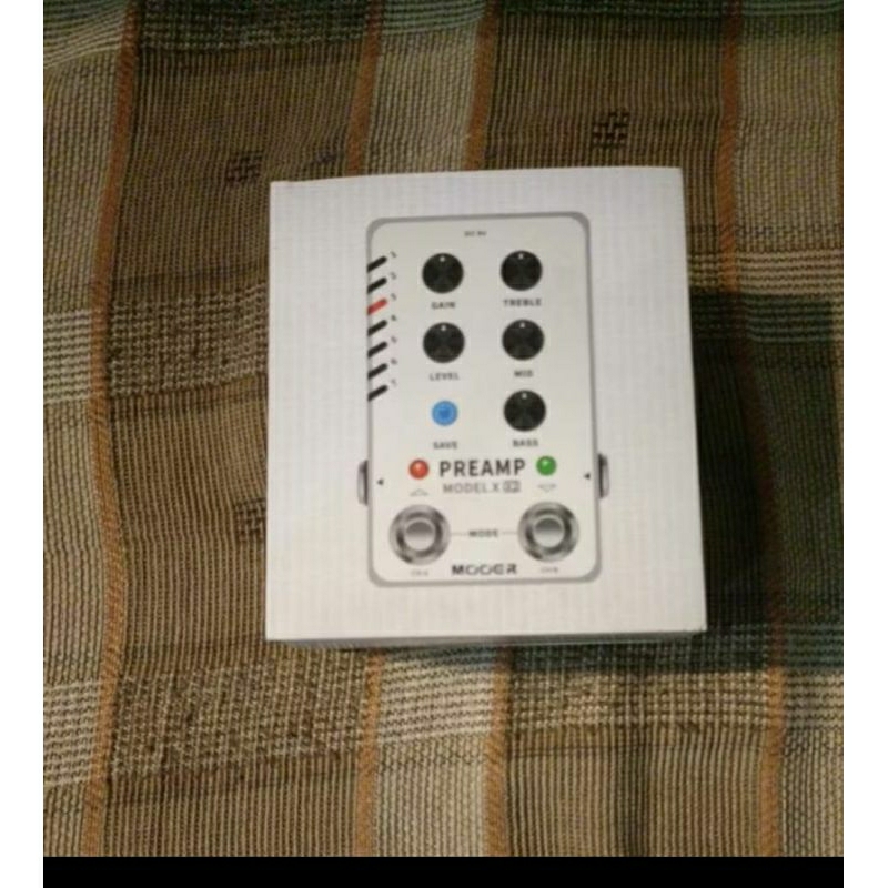 Jual Mooer preamp model x x2 dual-channel digital preamp pedal mooer ...