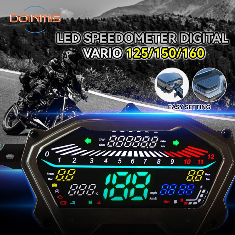 Jual Led Speedometer Digital Vario 125 Vario 150 Vario 160 Click 150 ...
