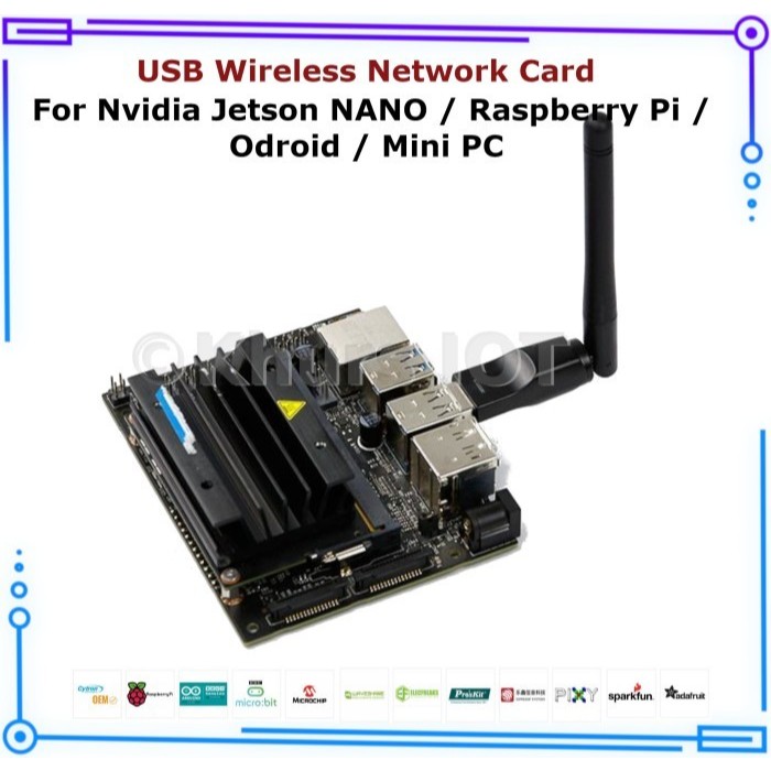 Jual Jetson NANO USB Wifi Wireless Network Dongle For Mini PC Raspberry ...