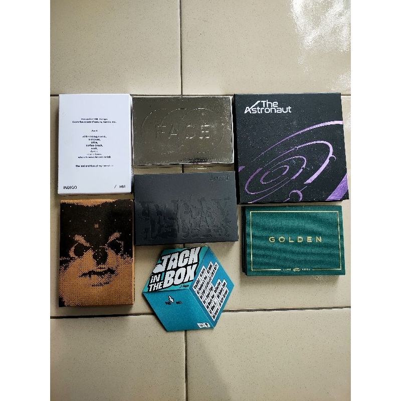 Jual ALBUM SOLO MEMBER BTS UNSEALED | Shopee Indonesia