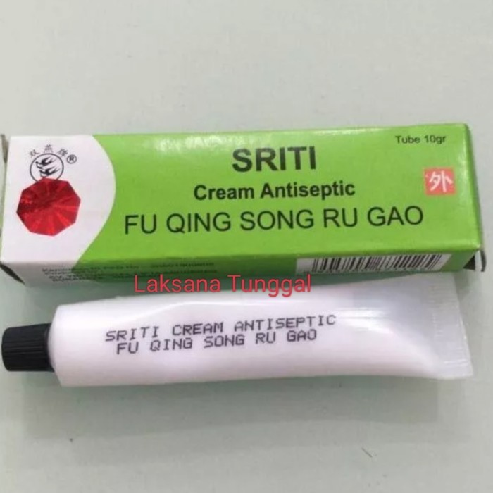 Jual Sriti Antiseptic Cream 10g - Salep Kulit Anti Jamur dan Bakteri ...