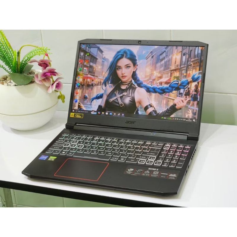 Jual Laptop Gaming ACER Nitro 5 AN515-57 Core i5 Gen 11 Ram 32 GB SSD ...