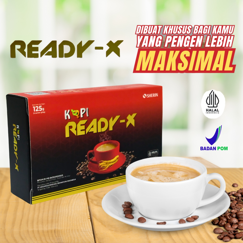 Jual Paket 5 Sachet Kopi Ready X Romantis Premium Kemasan Terbaru ...