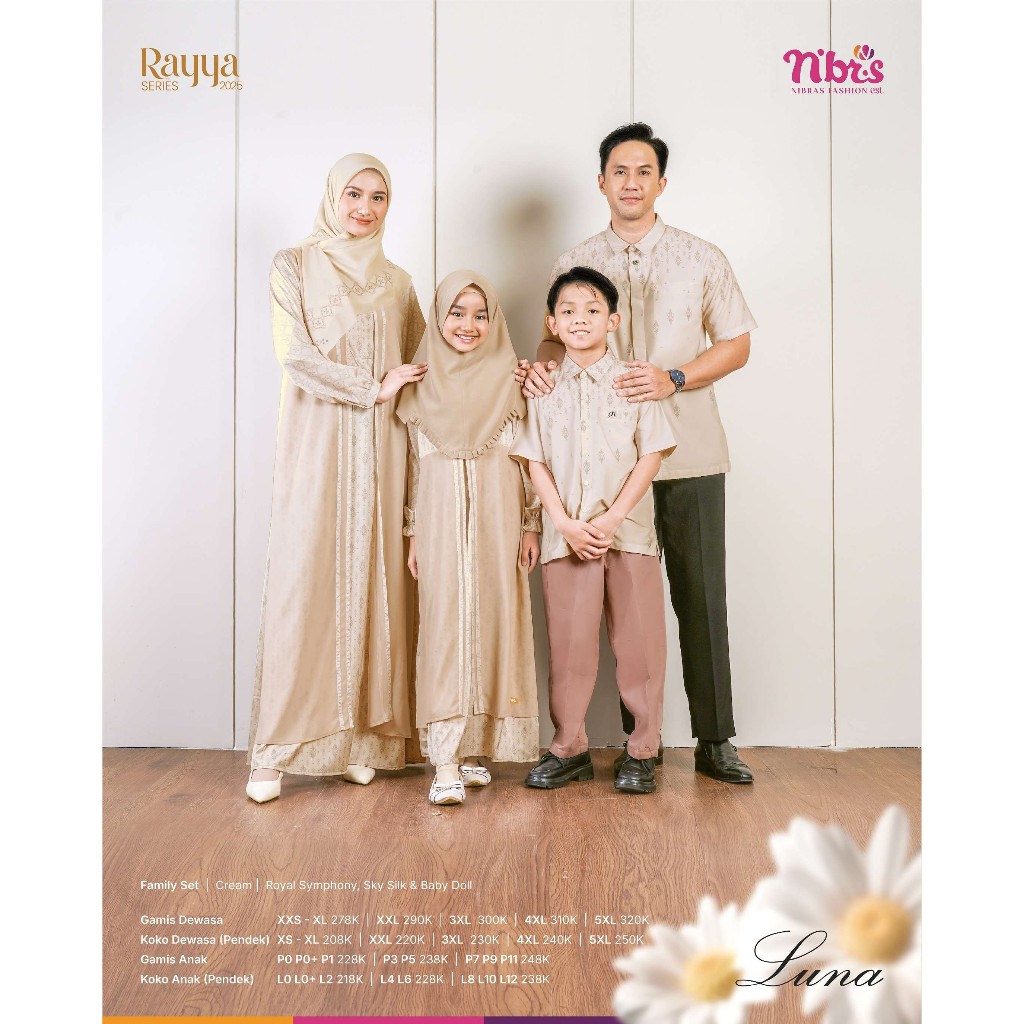 Jual RAYYA SERIES NIBRAS LUNA CREAM 2025 - COUPLE NIBRAS LUNA CREAM 2025 | Shopee Indonesia