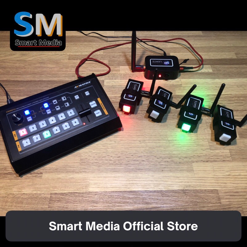Jual vMix AvMatrix Datavideo DeviceWell Sony MCX Tally Lights System ...