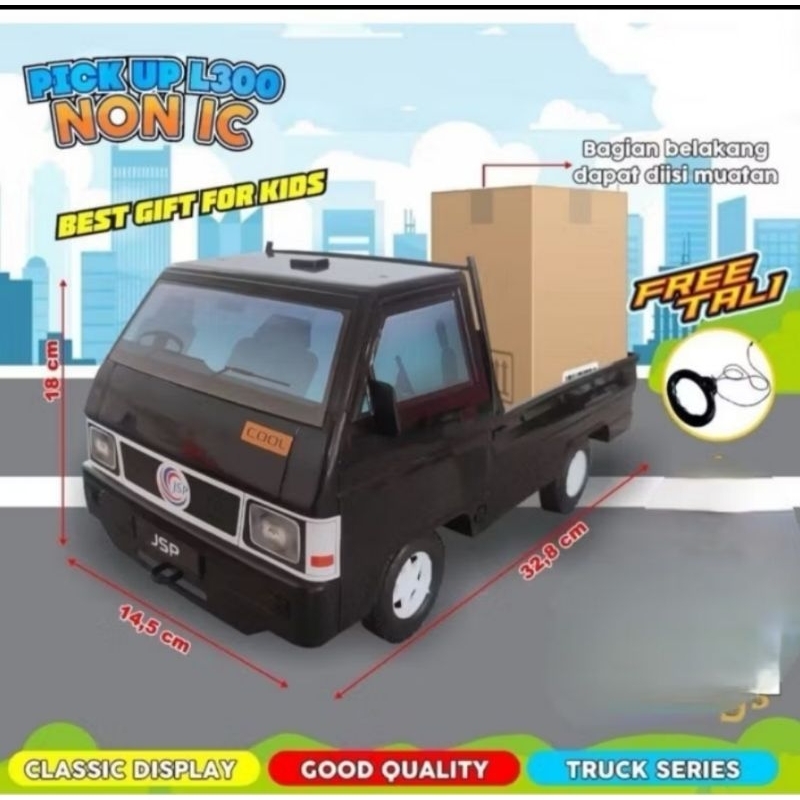 Jual Mainan Mobil pick Up L300 ukuran Besar/Miniatur Mobil Pick up ...