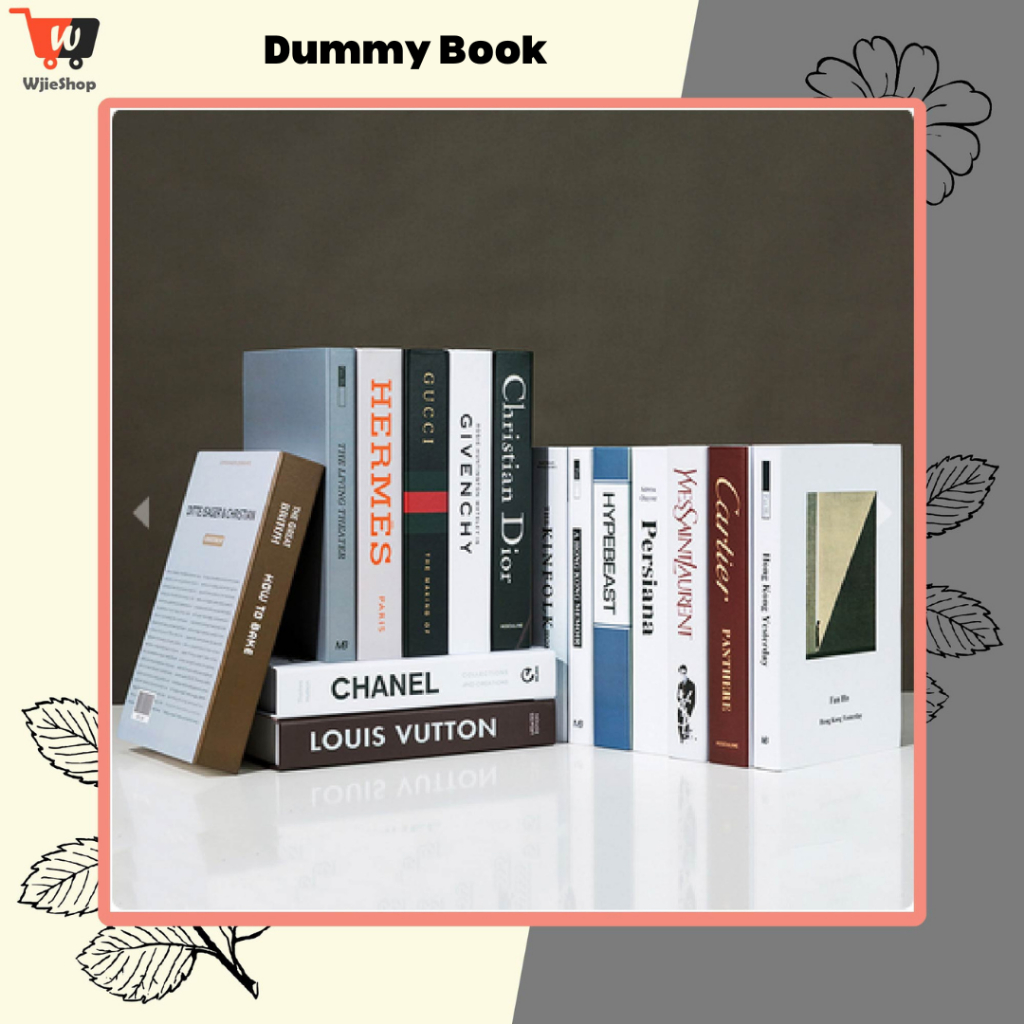 Jual Buku Pajangan Buku Dekorasi Properti Foto Dummy Book Aesthetic ...