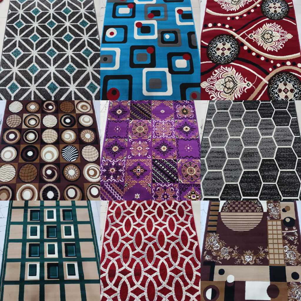 Jual Karpet Permadani 210x310 MODERNO Minimalis Abstrak ukuran Besar ...