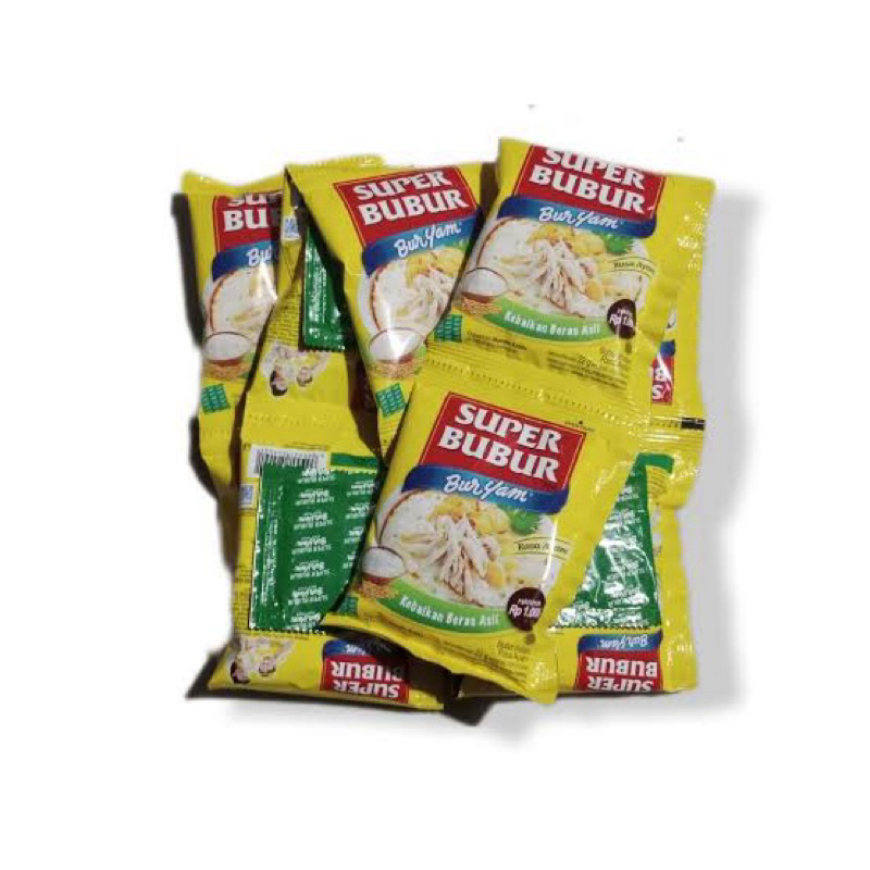Jual BURYAM SUPER BUBUR 1 RENCENG ISI 10 PCS | Shopee Indonesia
