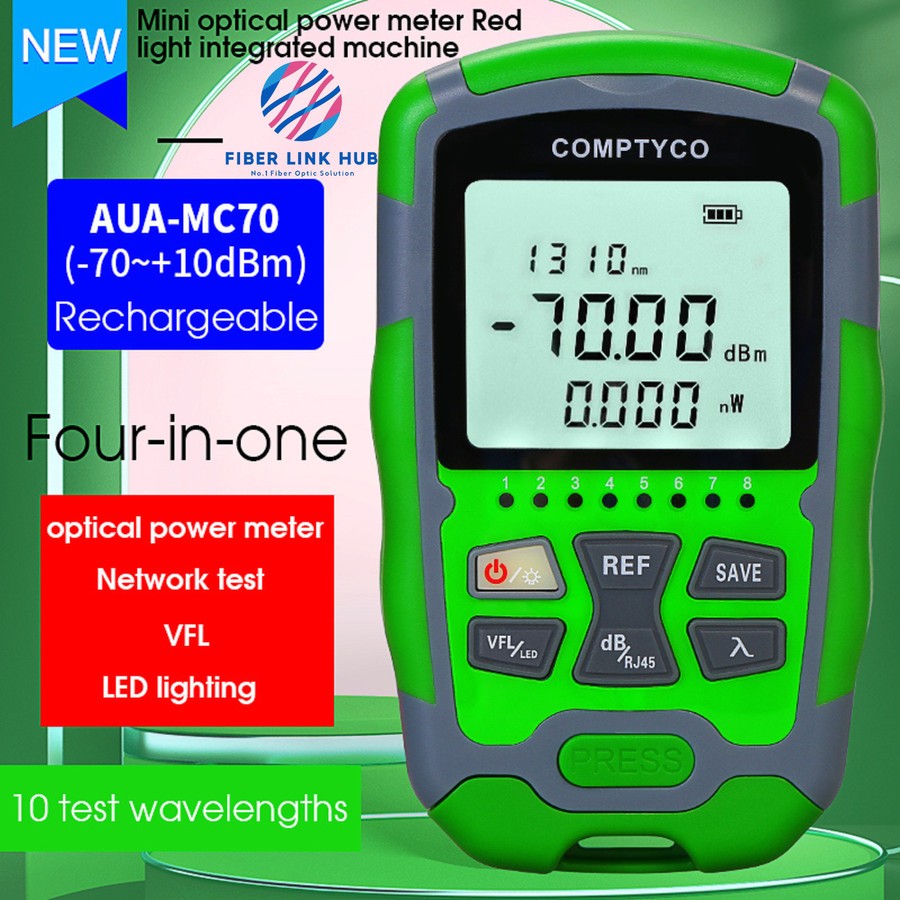 Jual OPM 3 In 1 PREMIUM Optical Power Meter VFL RJ45 Tester New Model ...