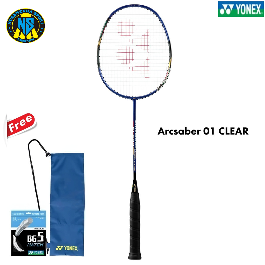 Jual New Raket Badminton Yonex Arcsaber 1 / 01 Clear | Shopee Indonesia