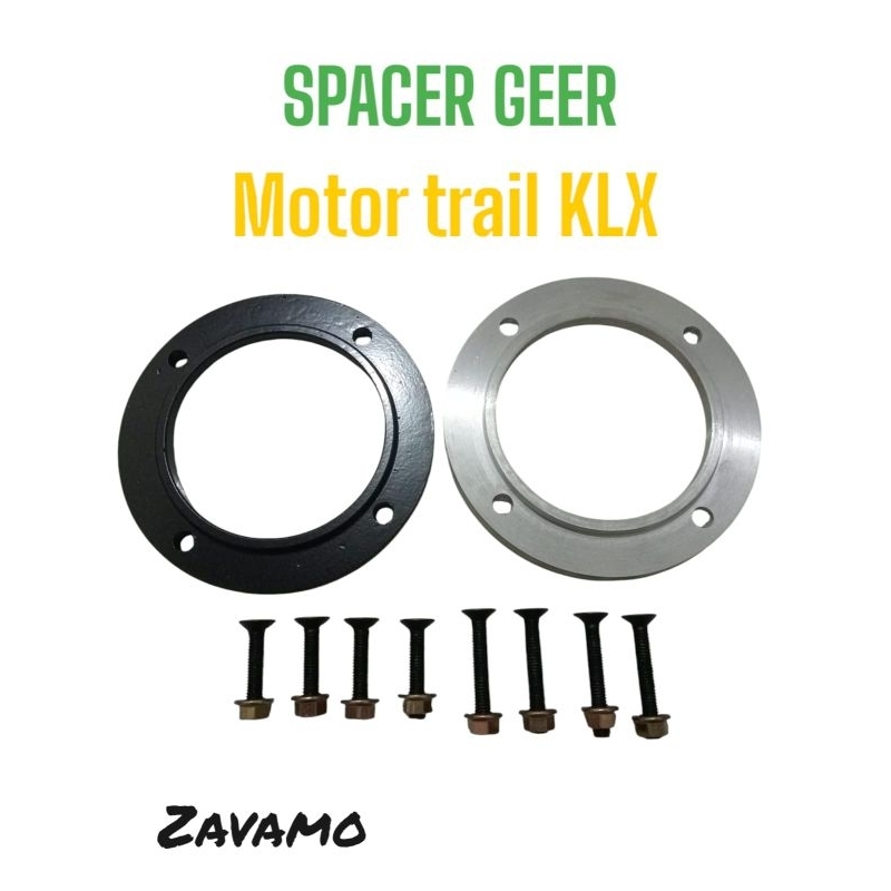 Jual SPACER GEER MOTOR TRAILL KLX PLUS BAUT TEBAL 1CM DAN 1,5CM ...