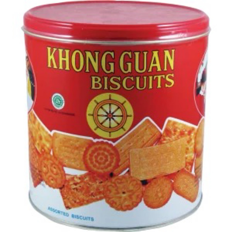 Jual KHONG GUAN BISKUIT KALENG 650 G BULAT | KHONG GUAN BISCUITS ...