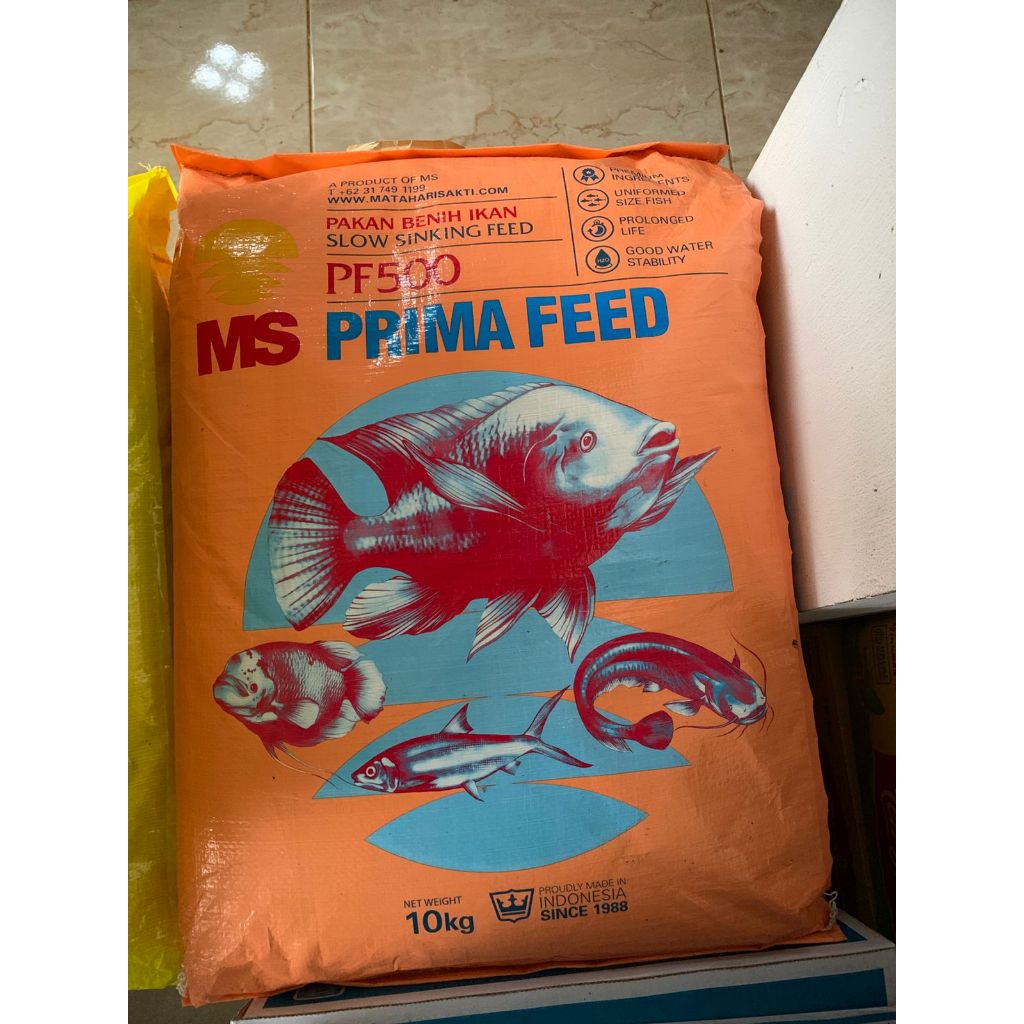 Jual REPACK 1 Kg PF 500, by MS PRIMA FEED Makanan PAKAN IKAN PELET ...