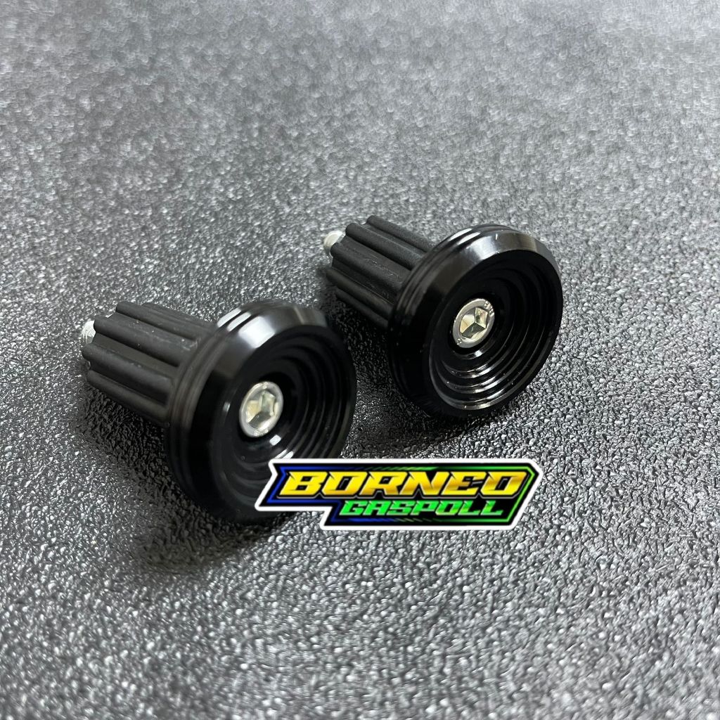Jual Jalu Stang Bandul Stang Motor Spiral Titanium Full aluminium set 2 ...