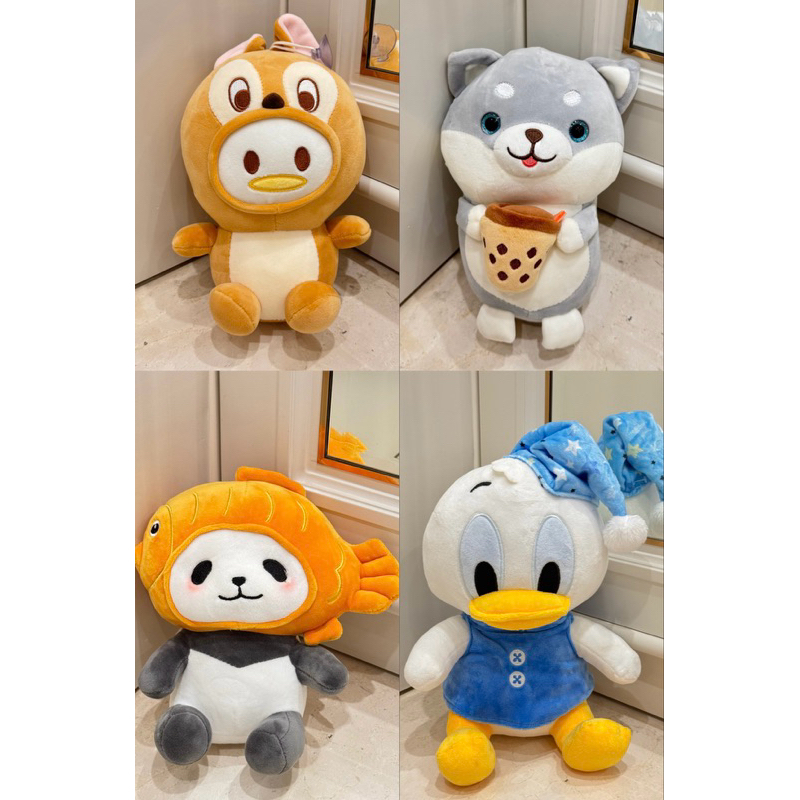 Jual Boneka Chipmunk / Panda / Donald Duck / Boba Cat Character ...