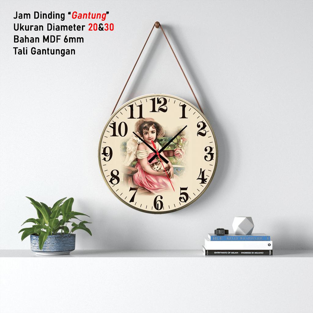 Jual Jam Dinding Bulat - Kombinasi Elegan dan Modern | Shopee Indonesia
