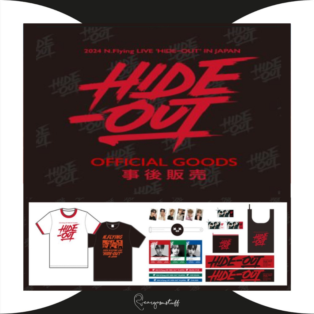 Jual N.FLYING / NFLYING JAPAN LIVE HIDE OUT OFFICIAL MERCHANDISE ...
