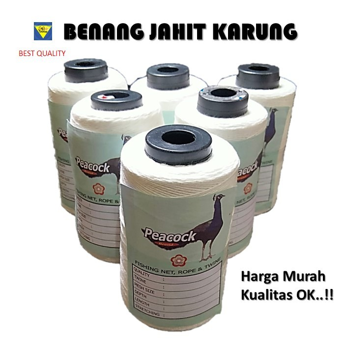 Jual PROMO MURAH 1 Pack Benang Jahit Karung 20/6 Benang Karung Beras ...