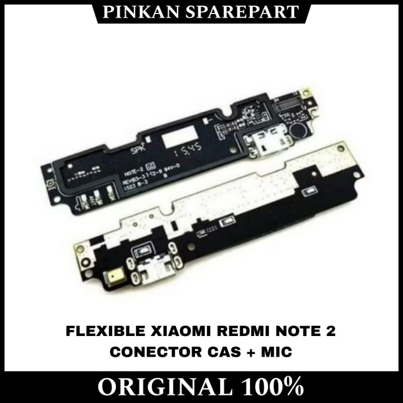 Jual FLEXIBLE FLEKSIBEL BOARD KONEKTOR CONNECTOR CHARGER PAPAN CAS ORI+IC XIAOMI REDMI NOTE 2 ...