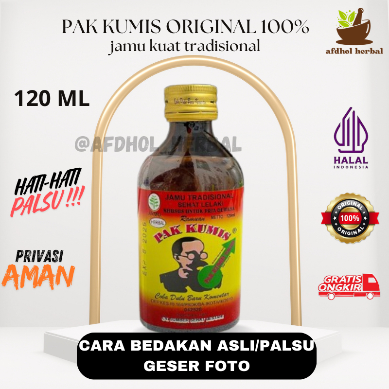 Jual Jamu Pak Kumis Kuat Herbal Tradisional Original | Shopee Indonesia