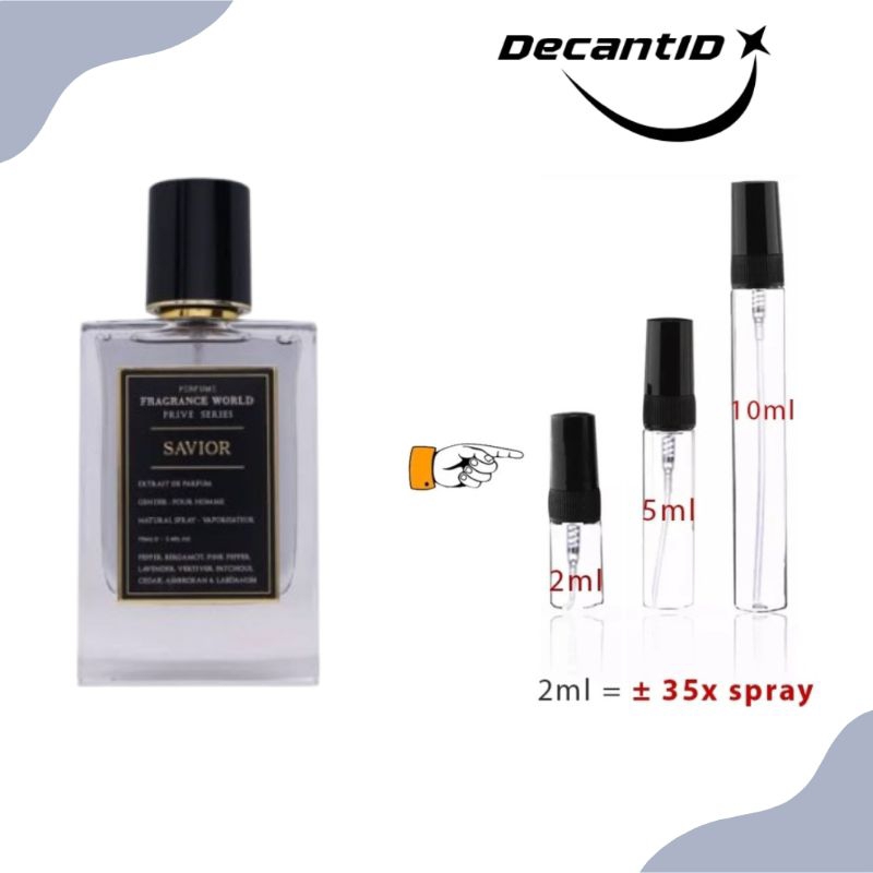 Jual Decant Parfum Fragrance World Savior | Shopee Indonesia