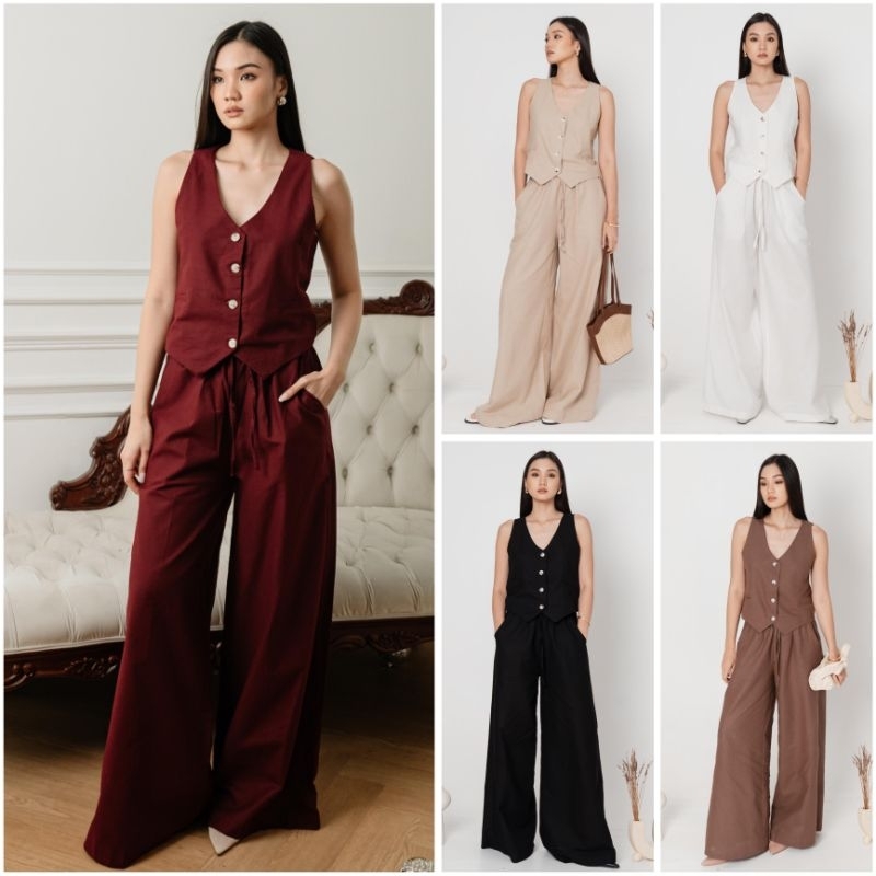 Jual JOSEPHINE SET VEST | Shopee Indonesia
