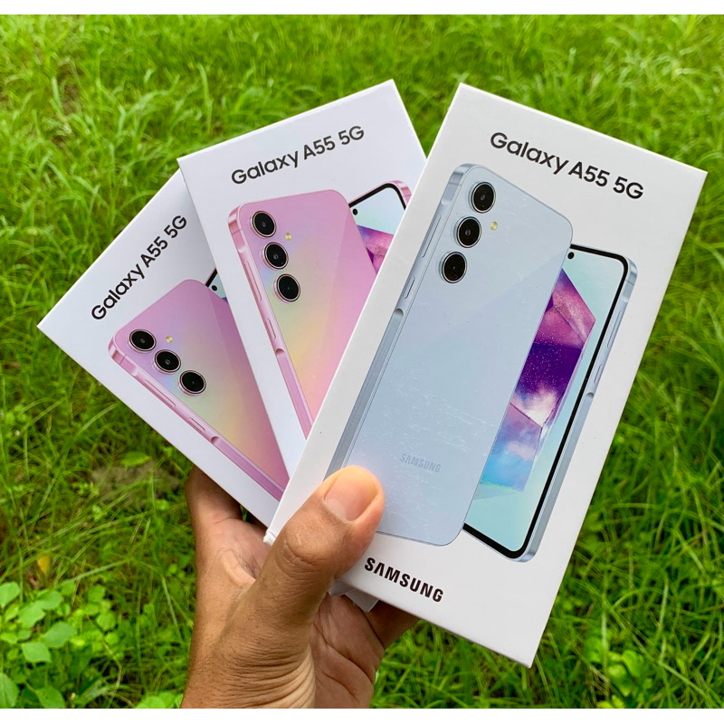 Jual samsung A55 Ram 8/256GB new Resmi sein | Shopee Indonesia