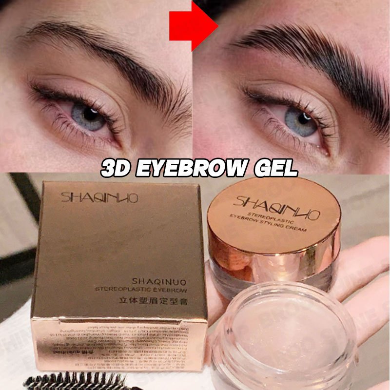 Jual Eyebrow Gel Transparan Browcara Gel Eyebrow 3d Gel Alis Waterproof ...