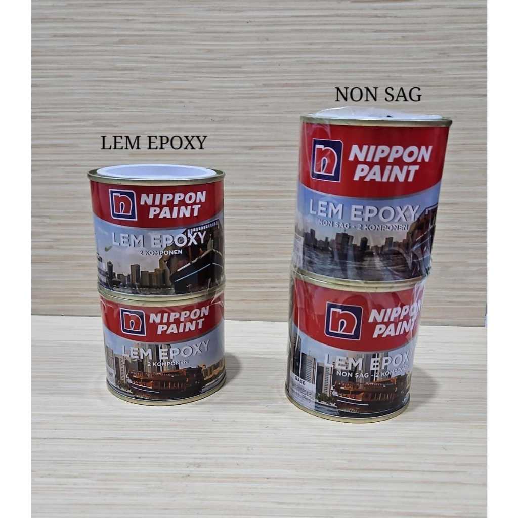 Jual Nippon Paint Lem Epoxy & Non Sag 2 Komponen | Shopee Indonesia