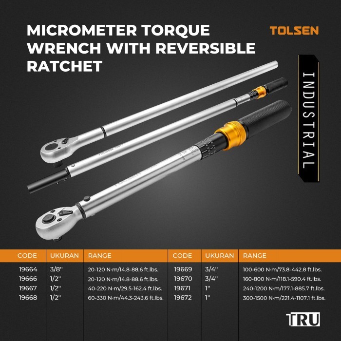 Jual KUNCI MOMEN TORSI dengan Kunci Shock / MICROMETER TORQUE WRENCH ...