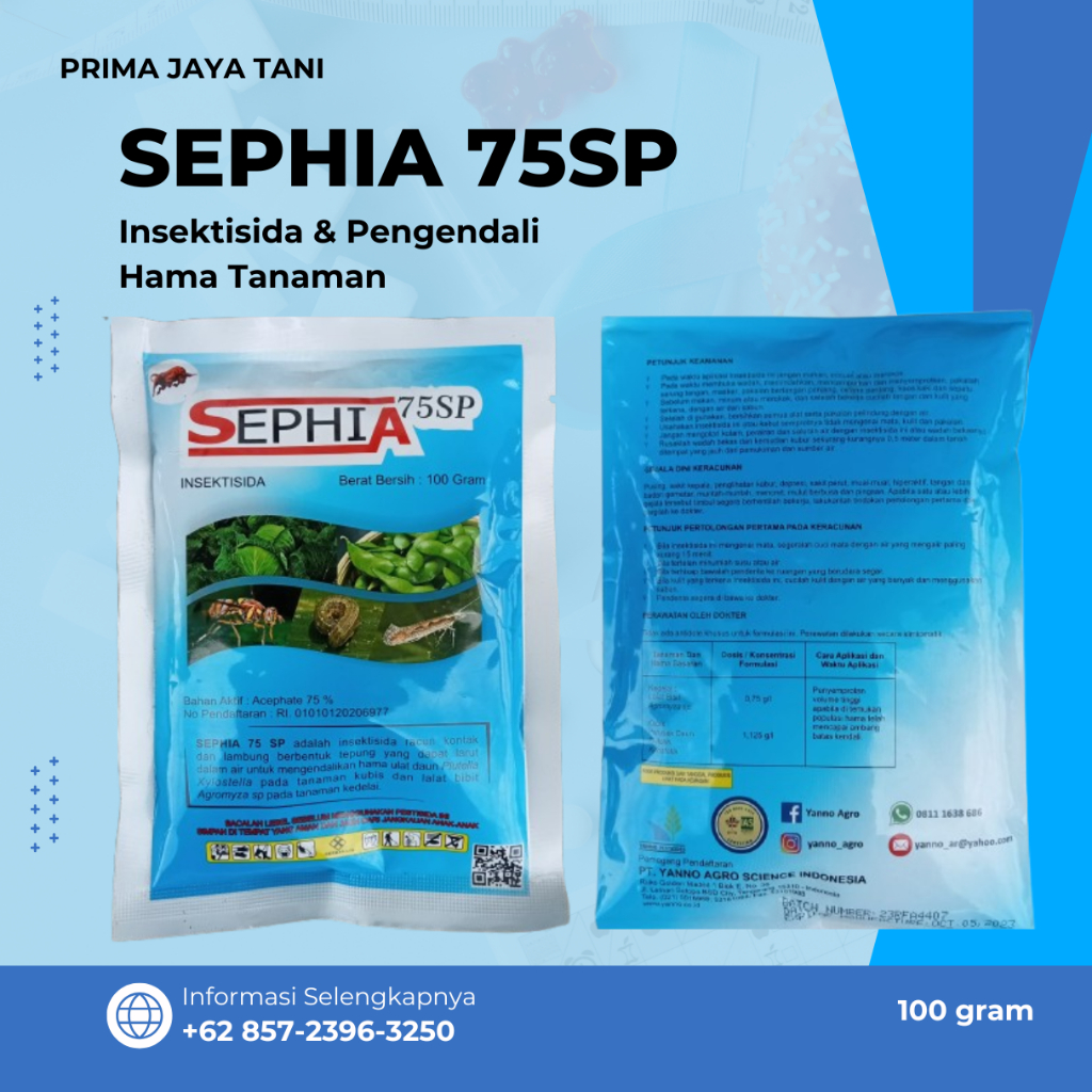 Jual Sephia 75 SP - Insektisida Acephate 75% untuk Pengendalian Hama ...