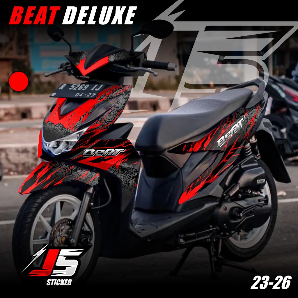 Jual (COD) TERBARU Decal Sticker Beat DELUXE STREET 2020 2021 2022 2023 ...