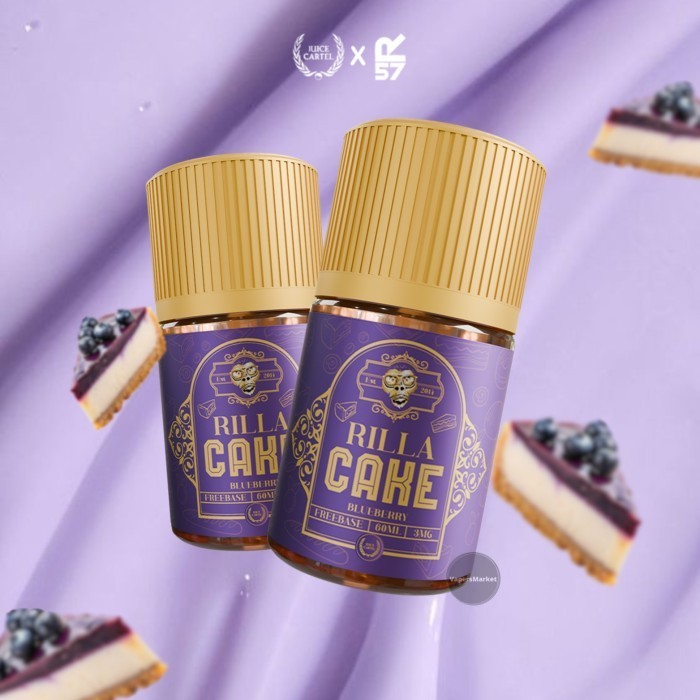 Jual Rilla Cake V4 Blueberry 60mL by IJC x R57 - Liquid Cakerilla ...