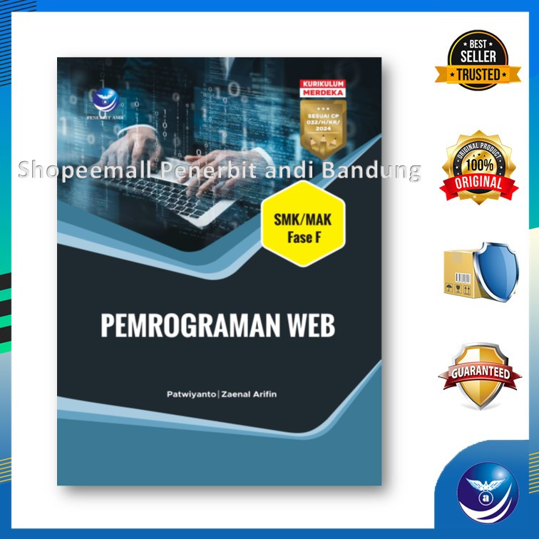 Jual buku SMK Kurmer CP 032 - Pemrograman Web Rekayasa Perangkat Lunak Kelas 11 dan 12 Fase F ...