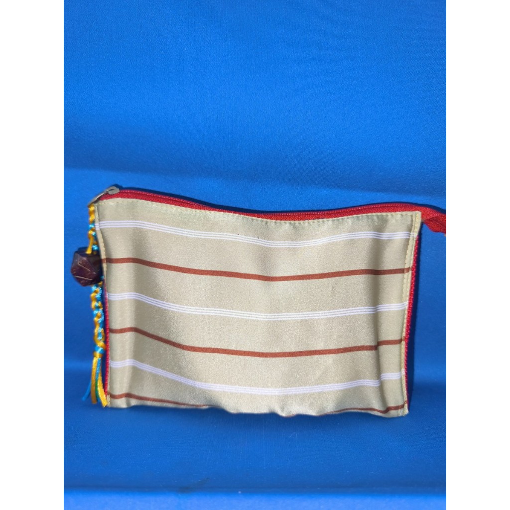 Jual Dompet Jepang ( Japanese Pouch ) - Kuning Motif Garis-garis ...