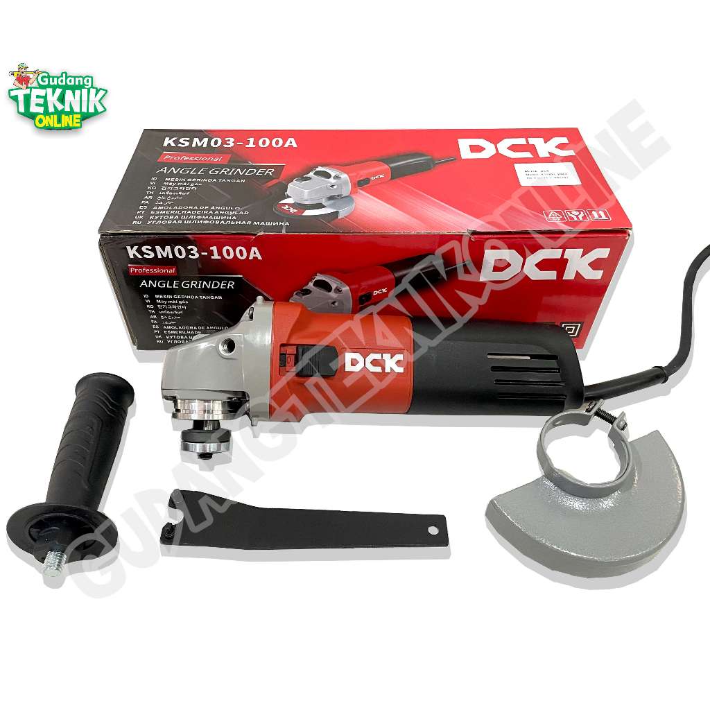 Jual Mesin Gerinda Tangan 4" DCK KSM13-100 / Mesin Gerinda Gurinda Grinda Tangan 4 Inch Listrik ...