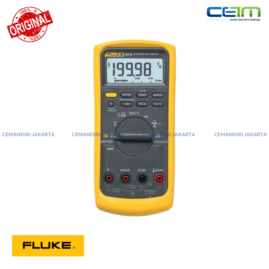 Jual Fluke 87V Industrial Multimeter | Shopee Indonesia