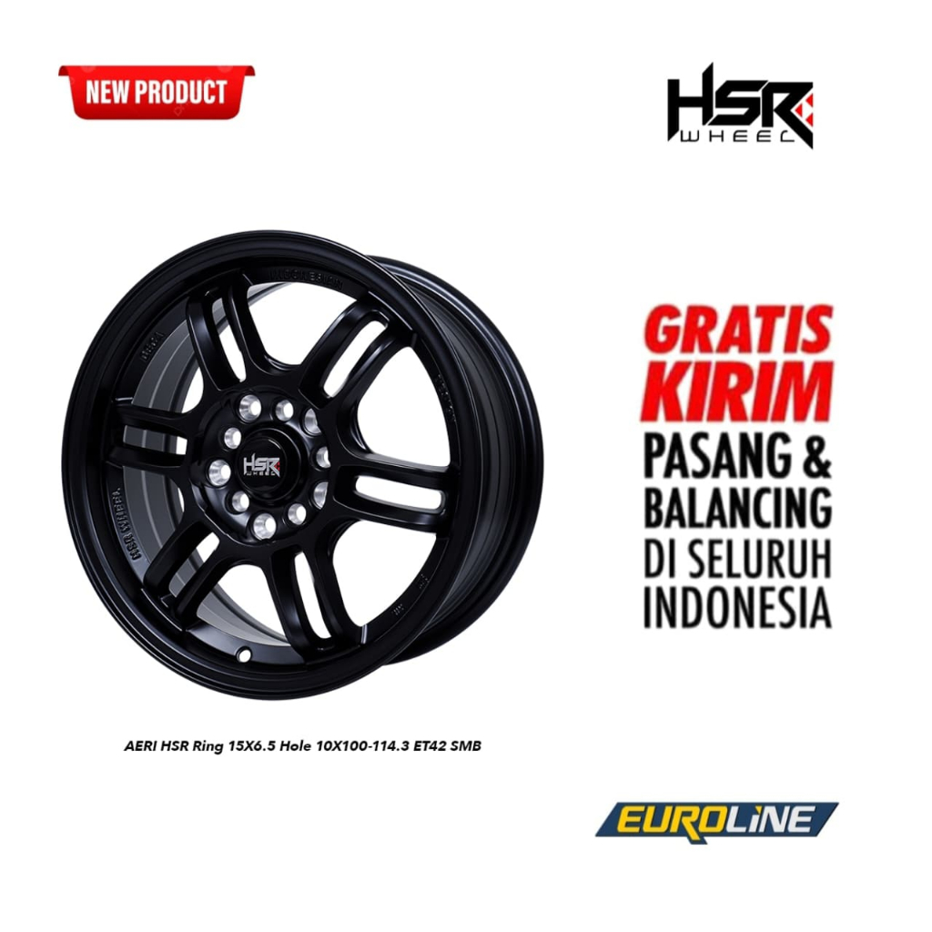 Jual Velg Mobil RPF HSR AERI R15X6,5 H10X100-114,3 ET42 SMB Ertiga, Sienta, Carry New | Shopee ...