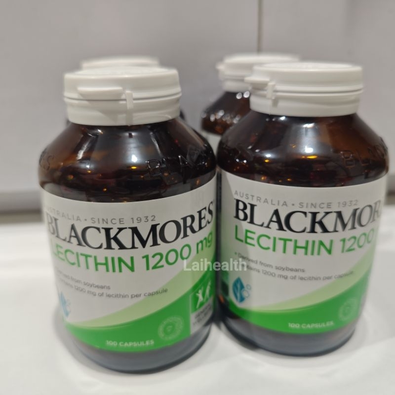 Jual ECER BLACKMORES LECITHIN isi 10 & 20 kapsul exp 2027, Lecithin ...